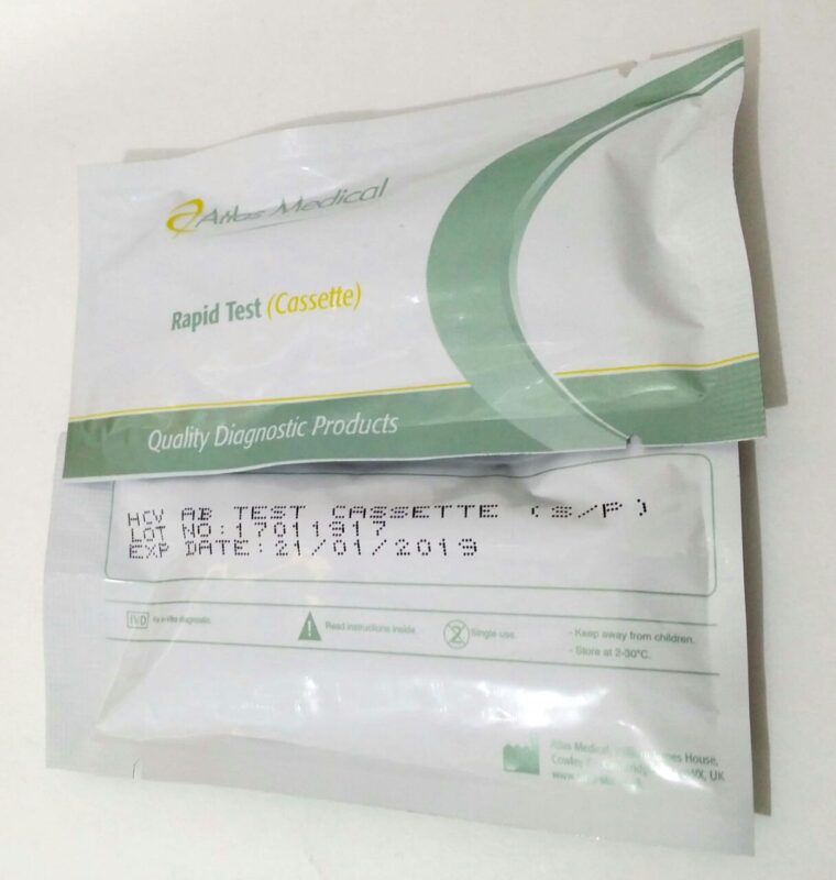 HCV AB/كارت فيروس سي اطلس - Lab Supply Egypt