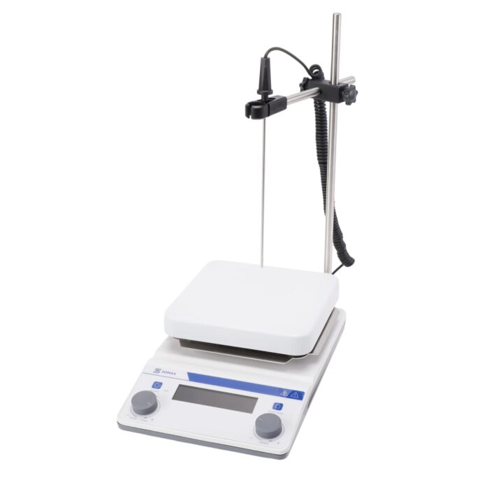 Hot plate with magnetic stirrer - Lab Supply Egypt
